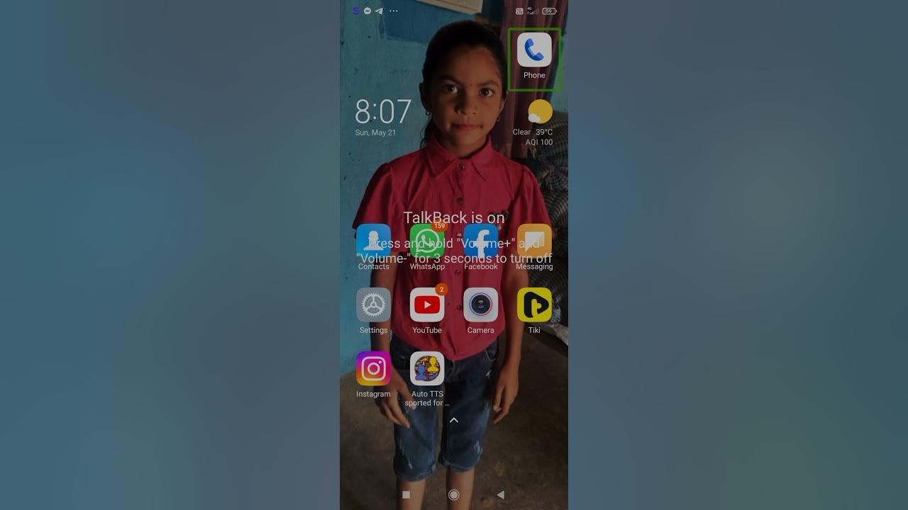 how to check number detail without Truecaller with TalkBack for blind users don't skip video ...