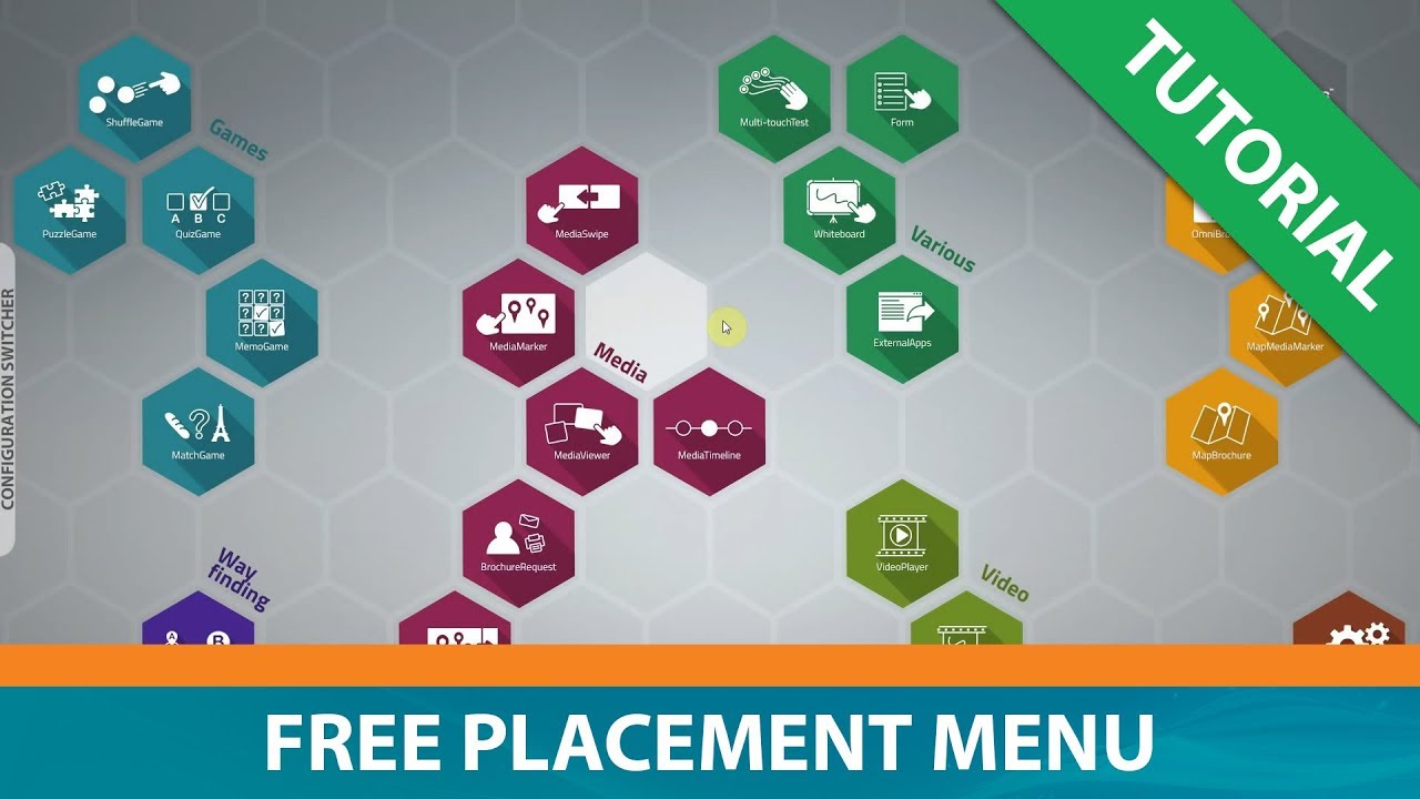 Turorial: Free Placement Menu - YouTube