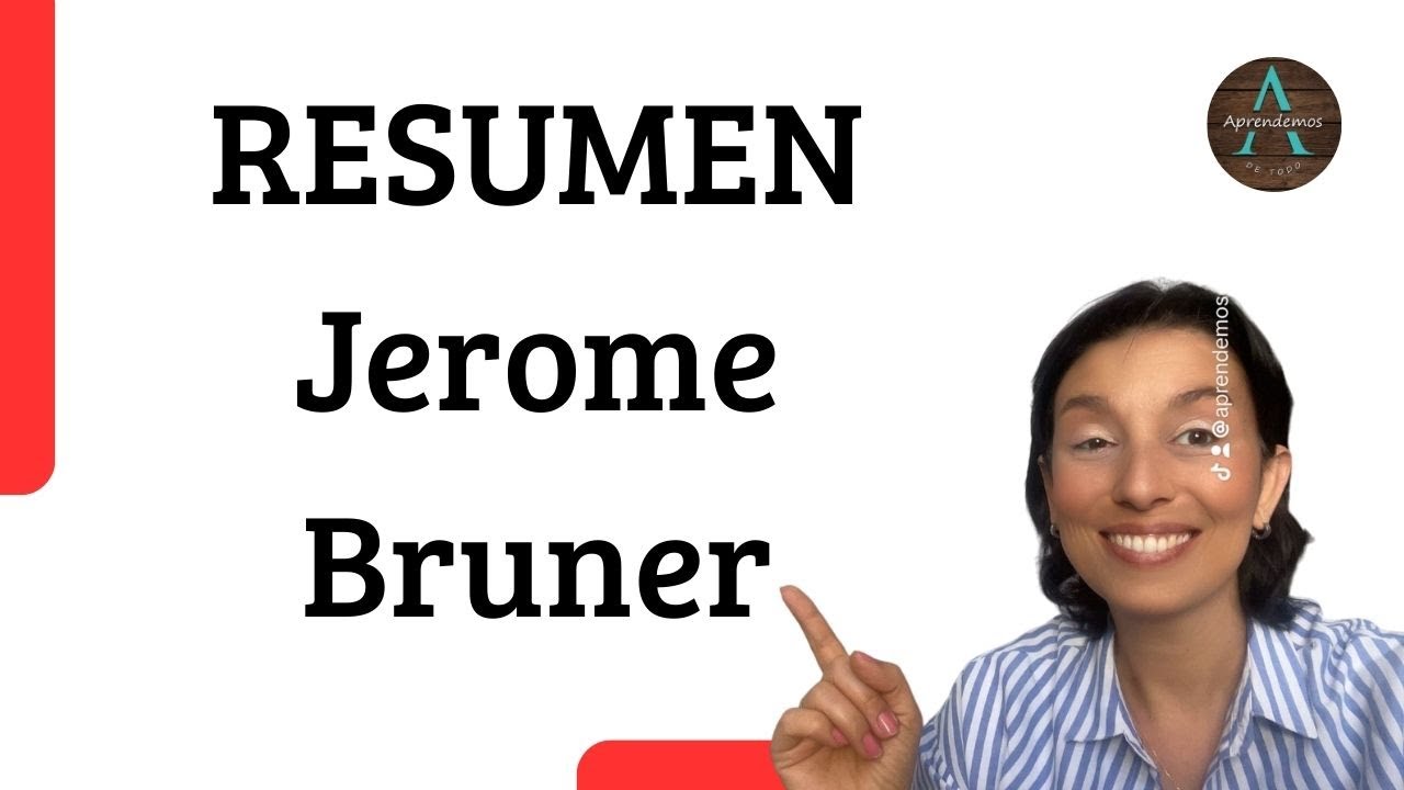 RESUMEN de Jerome Bruner Teoría, concepto de aprendizaje, docente ...