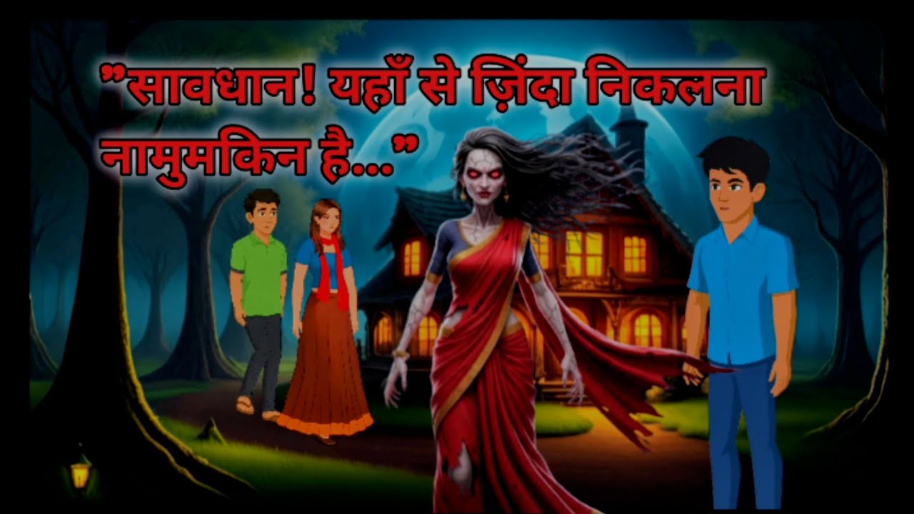 भूतिया हवेली | Haunted Haveli Horror Cartoon Animation in Hindi ...