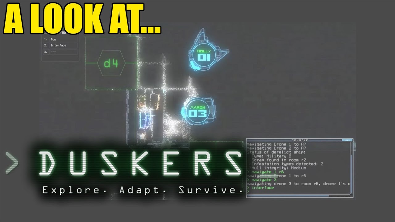 A Look At Duskers | Gameplay & First Impressions Review - YouTube