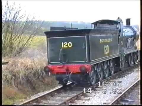 SWANAGE RAILWAY: LSWR T9 Locomotive No 120. - YouTube
