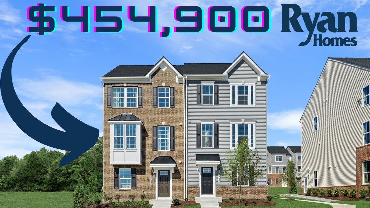 Ryan Homes| Strauss Model | New Homes in Maryland | Westphalia Town ...