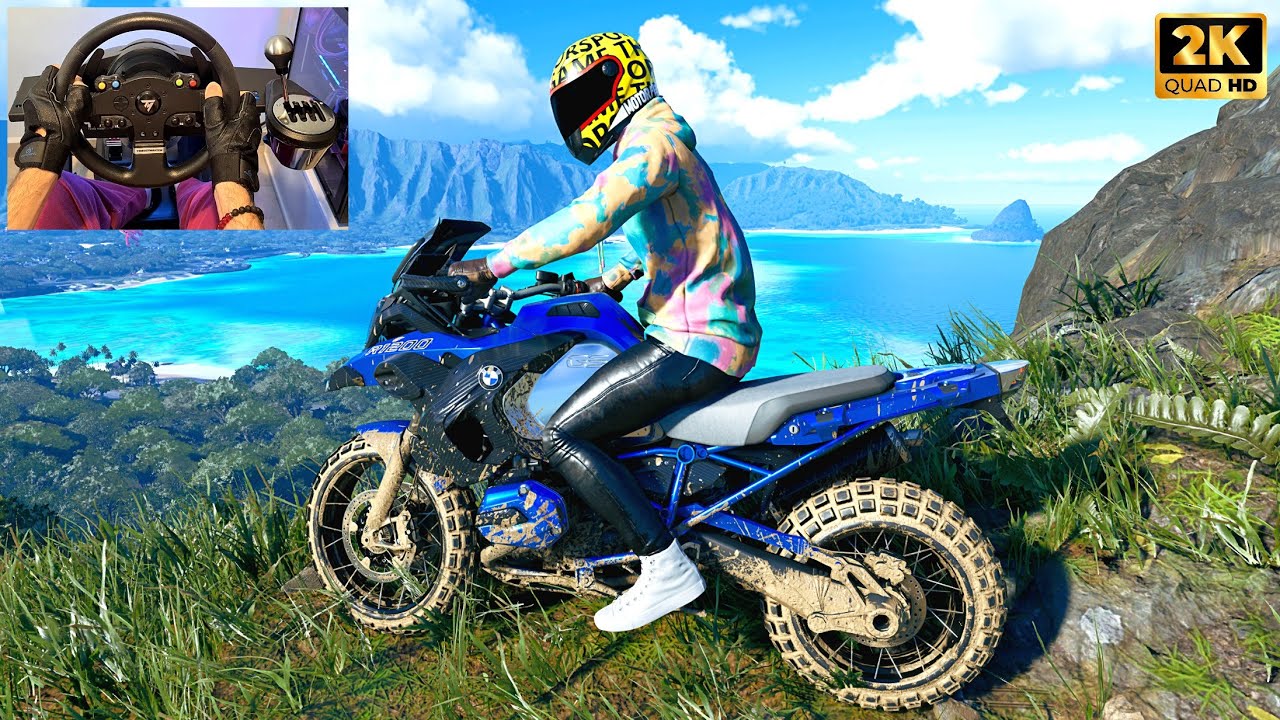 BMW R1200 GS Off-Road | The Crew Motorfest (Steering Wheel +Shifter ...