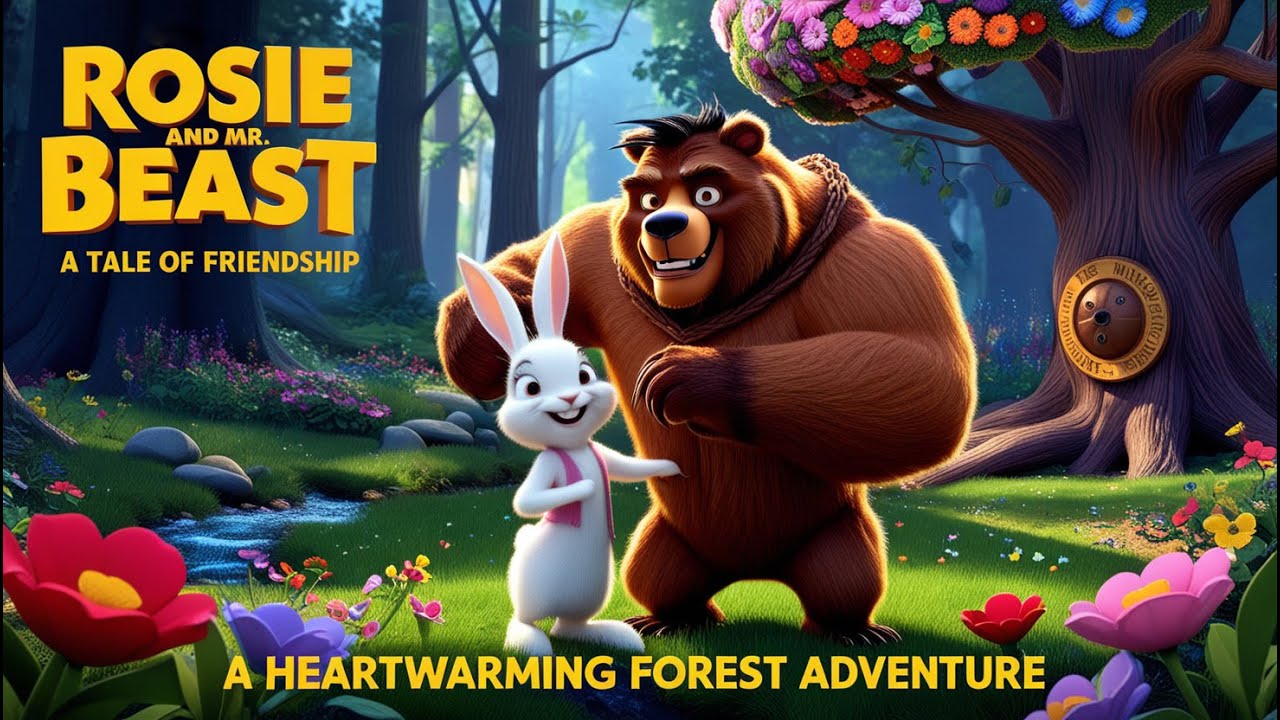 Rosie and Mr. Beast: A Tale of Friendship | Heartwarming kids bedtime ...