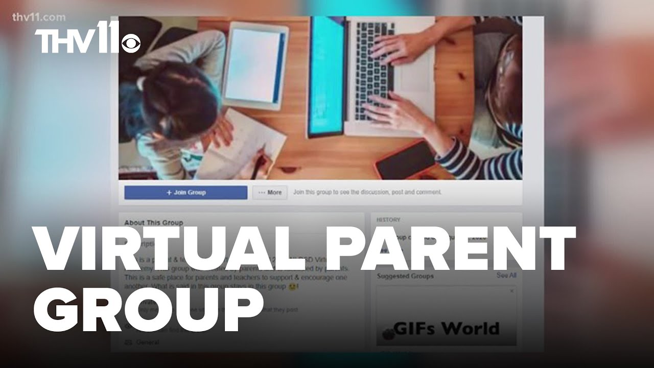 Mom creates virtual learning parent support group - YouTube