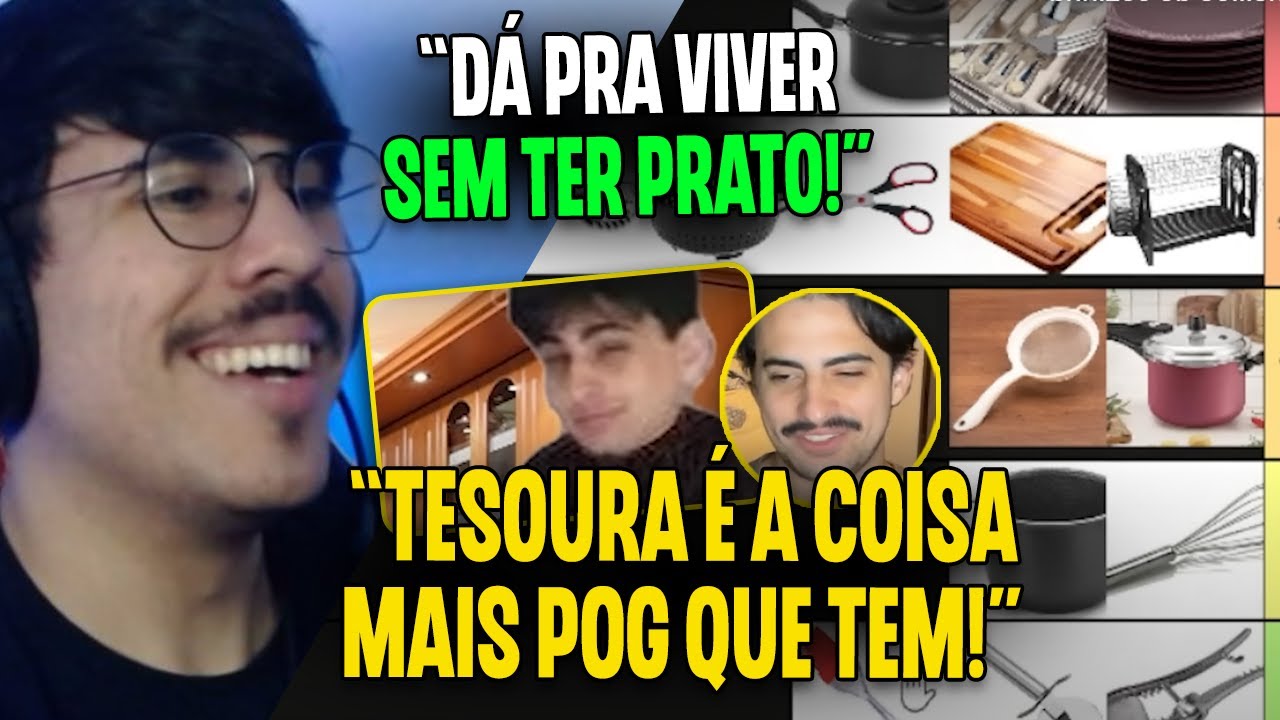 MICHI REAGE AO OROCHINHO: TIERLIST DE UTENSÍLIOS DE COZINHA | Cortes do ...