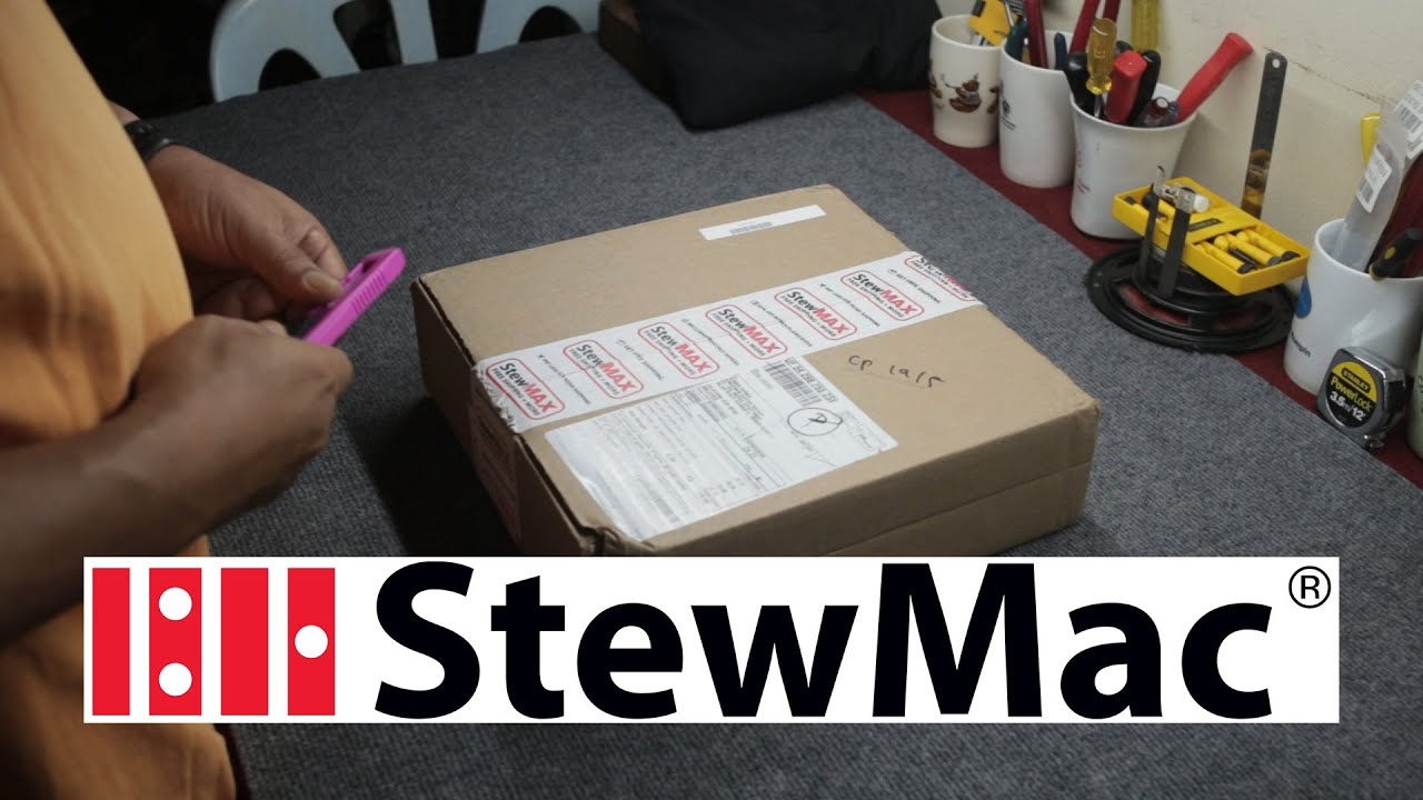 Unboxing StewMac Luthier Tools - YouTube