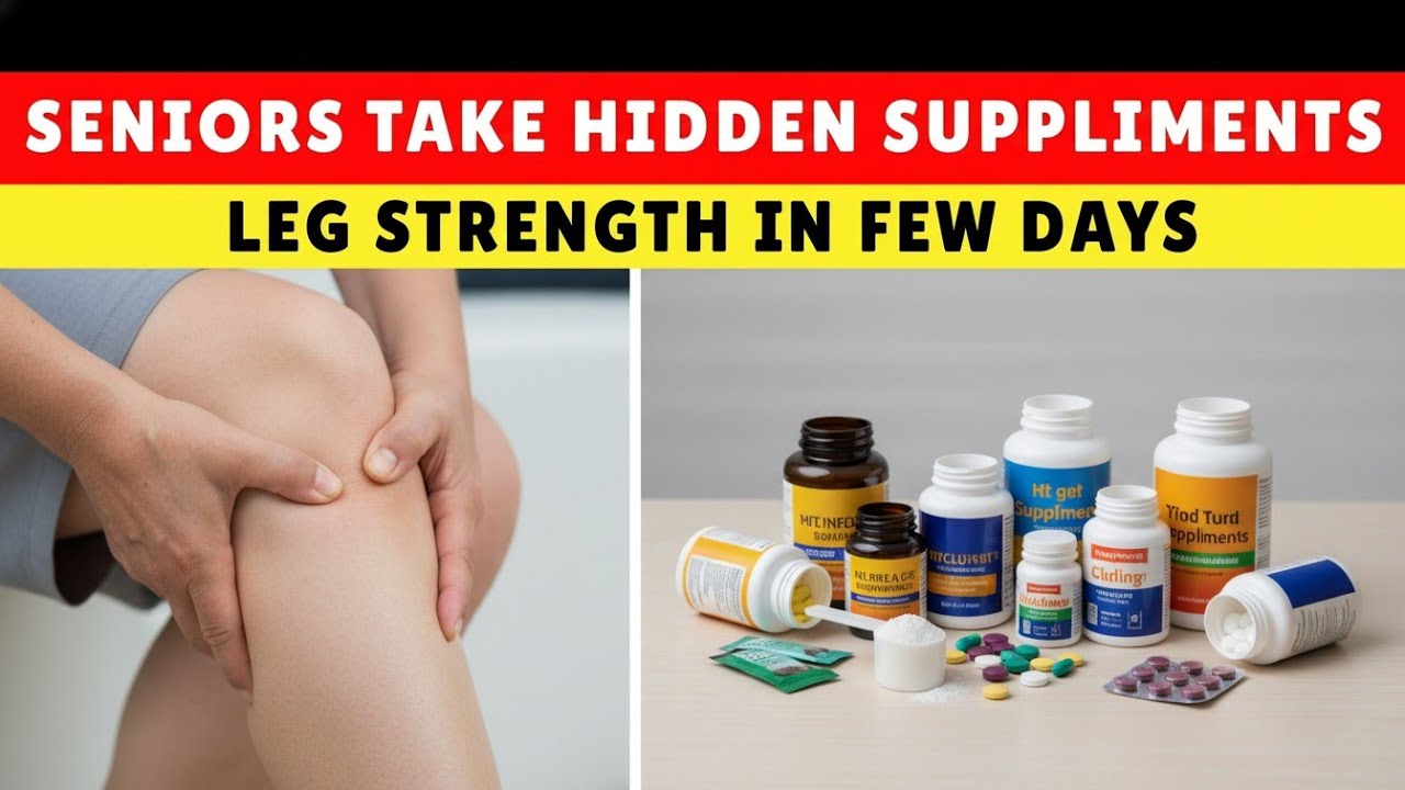 Top Vitamins For Leg Strength and Mobility After 60 ? - YouTube