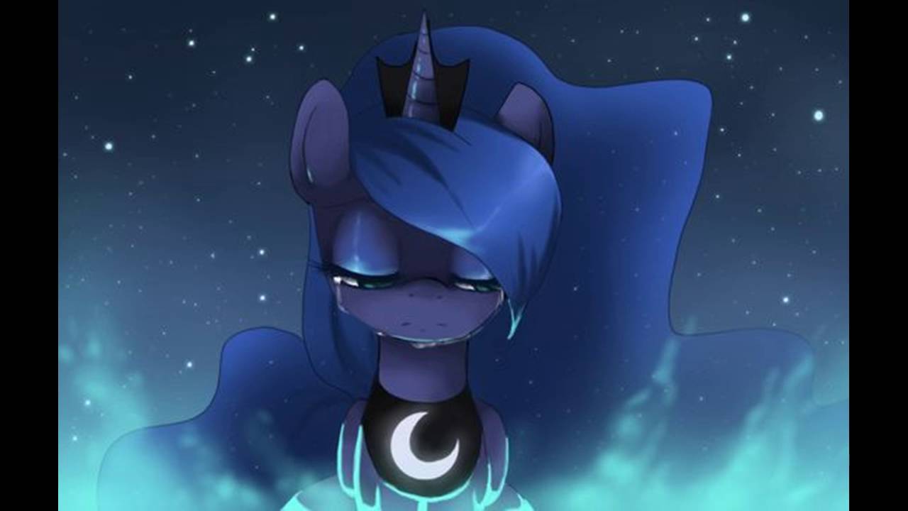 Filly Luna Sad