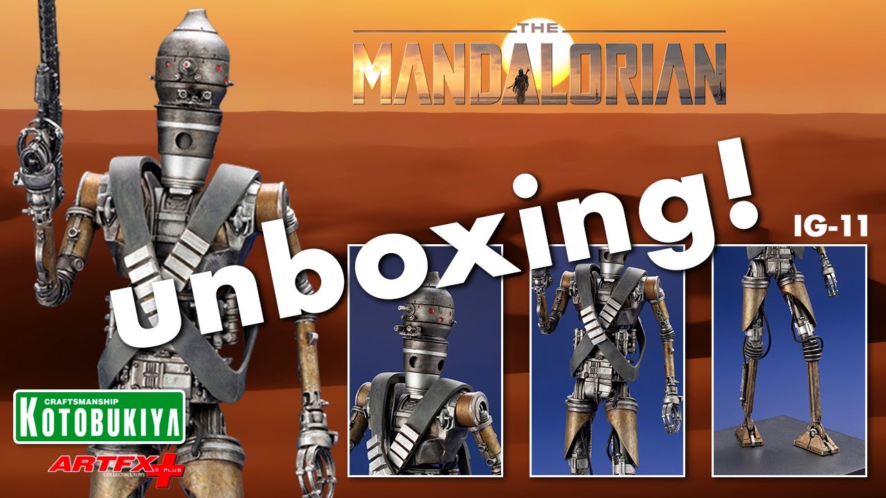 IG-11 The Mandalorian Star Wars 1:10 Scale Kotobukiya ARTfx+ Statue ...