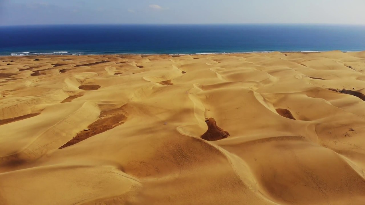 Dunas de Maspalomas - Gran Canaria *4k UHD Drone Shot!* - YouTube