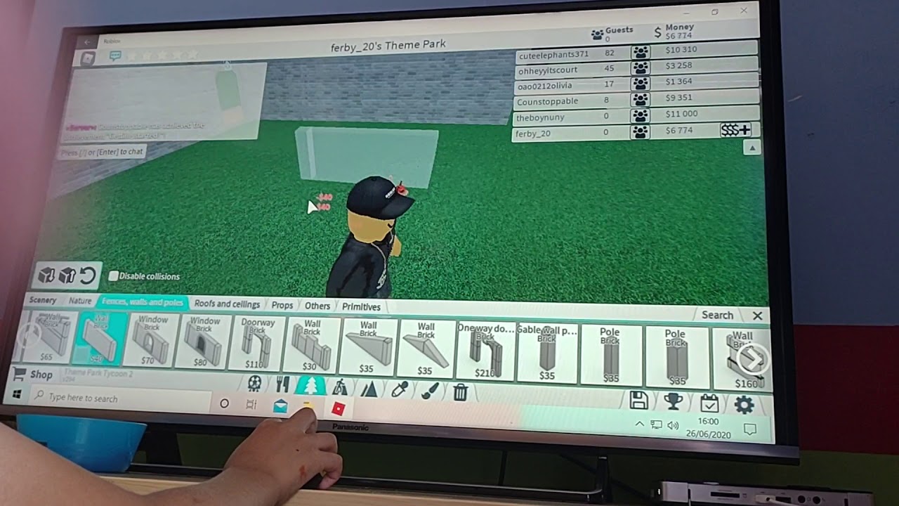 roblox part 1 making the best entrance - YouTube