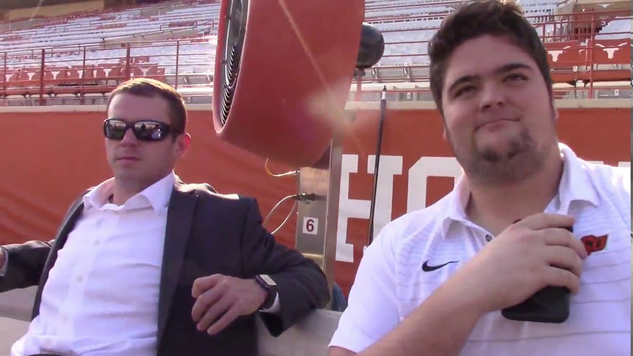 Robert Allen In Austin Previewing OSU Texas - YouTube