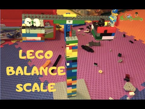 Lego Balance Scale | TheSciBuddies #diylegobalancescale - YouTube