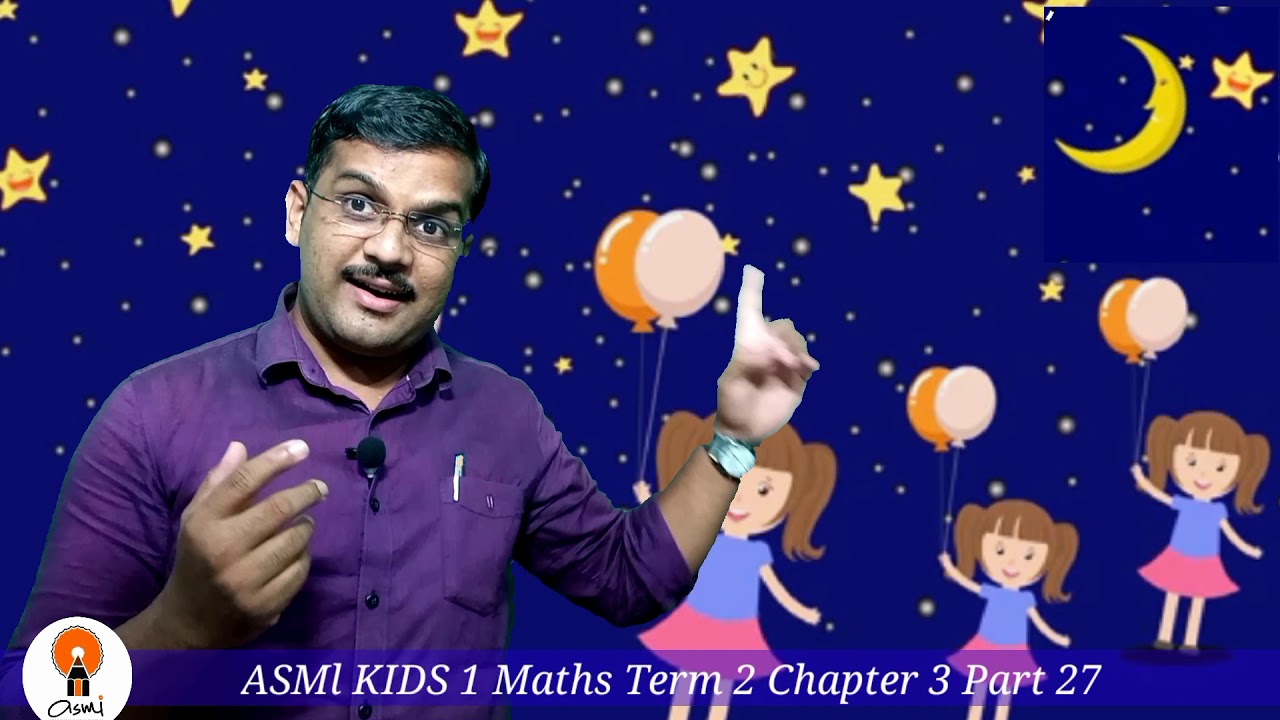 Asmi Kids 1 Maths Term 2 Chapter 3 Part 27 - YouTube