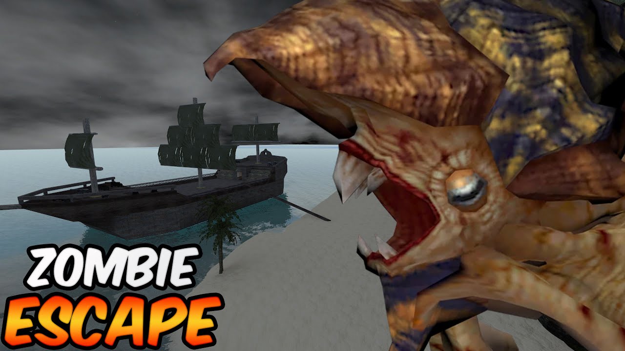 FIGHTING THE KRAKEN IN CSS Zombie Escape - YouTube
