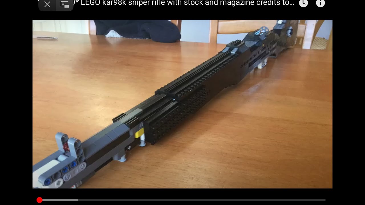 *UPDATED* LEGO kar98k sniper rifle with stock and magazine credits to ...