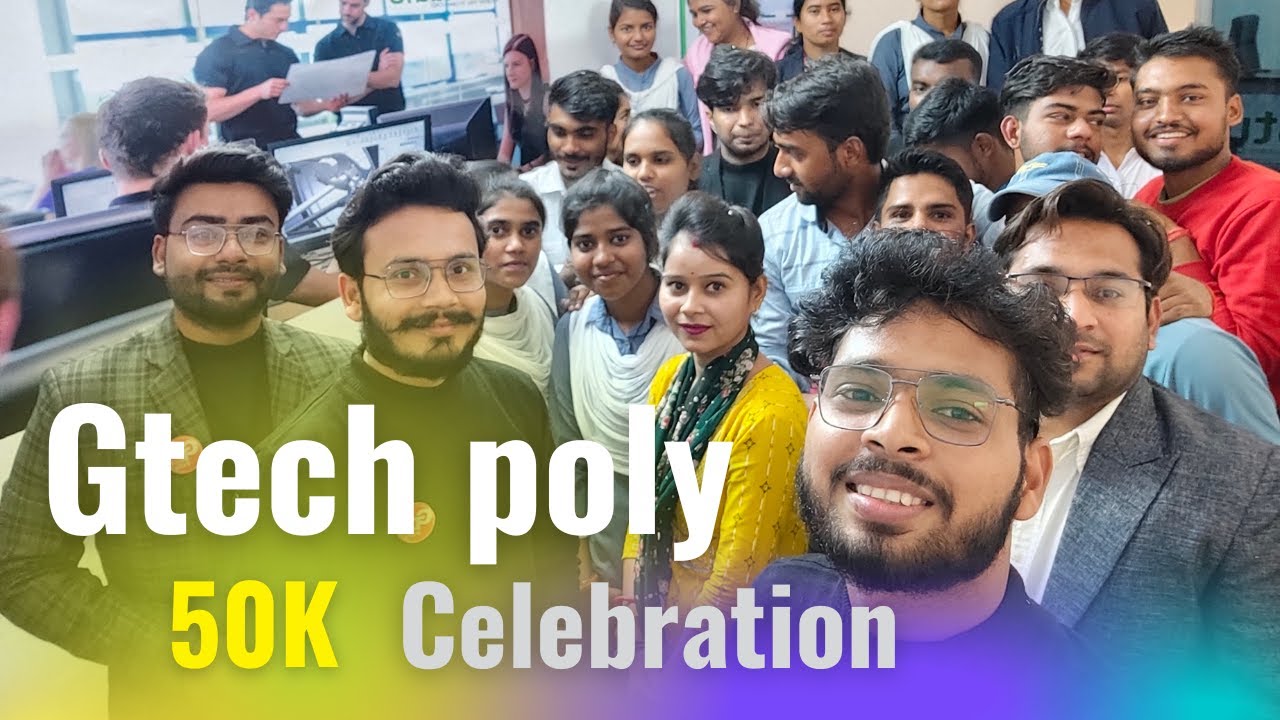 Gtech poly 50k celebration - YouTube
