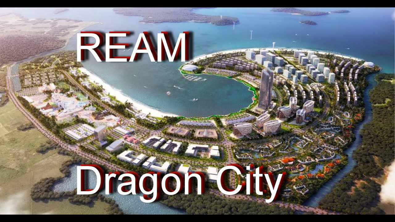 Ream City project first steps, land reclamation, Sihanoukville - YouTube