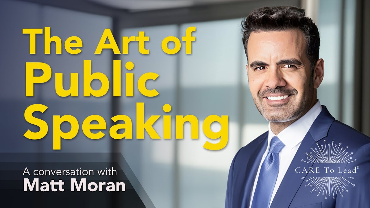 Mastering the Art of Public Presentation with Matt Moran - YouTube
