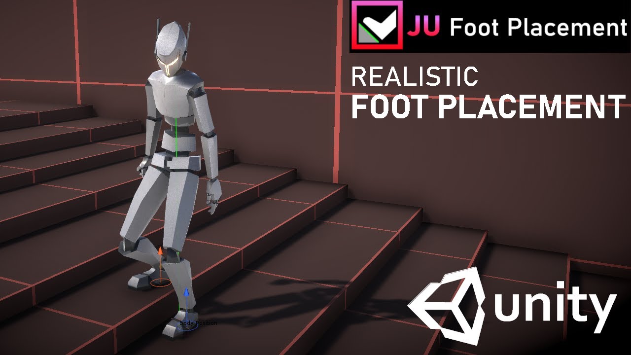 Unity 3D Realistic Foot Placement IK - JU Foot Placement 1.0 first ...