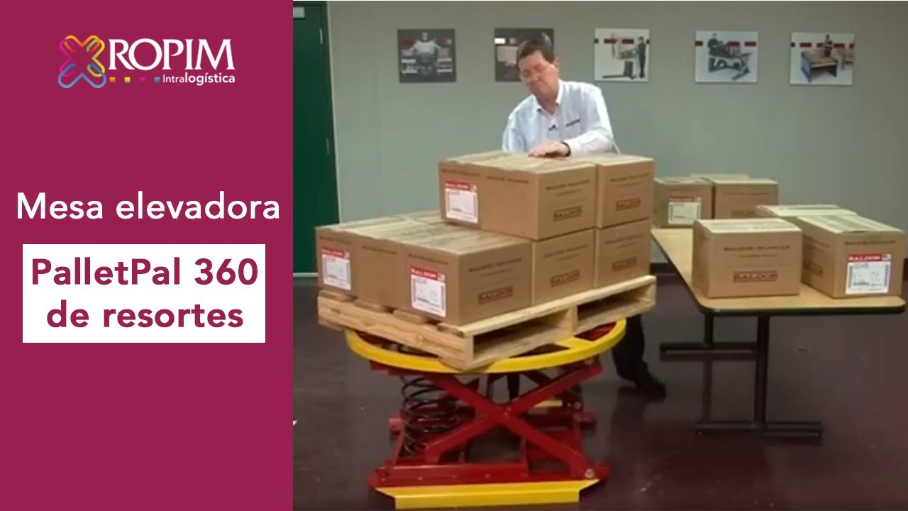 PalletPal 360 Spring [Manejo de estibas] - YouTube