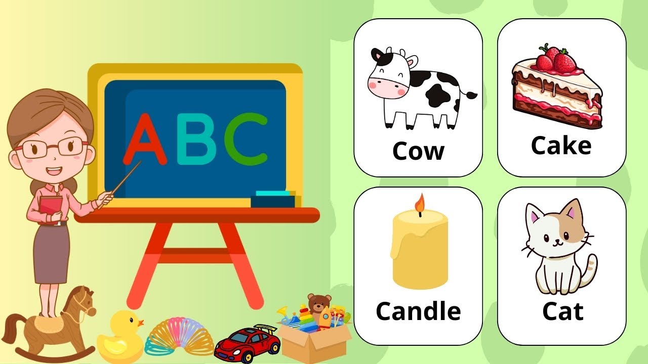 Explore First Words and the ABC Alphabet | Fun Songs and Activities for ...