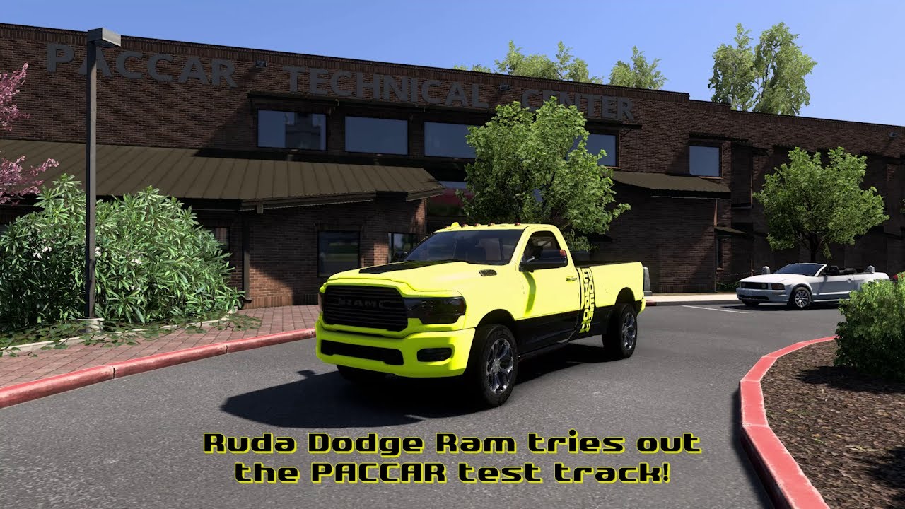 Exploring the PACCAR test track in American Truck Simulator - YouTube
