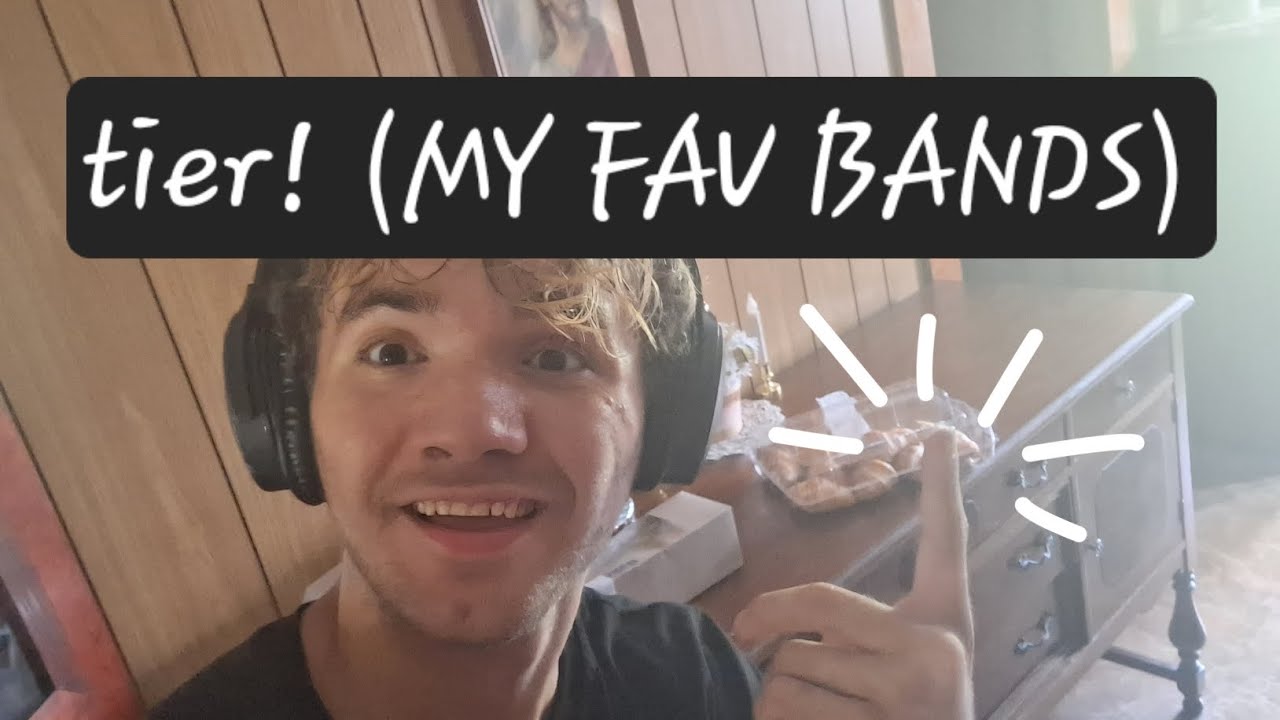 tier list of my fav bands 🎤💫 - YouTube