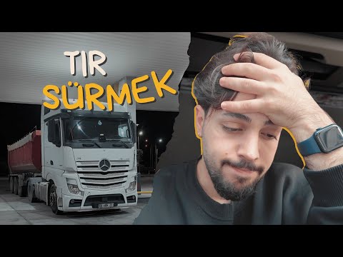Babamın Yanında Tır Sürdüm 🚛, Minik Bir Kaza Tehlikesi | vlog