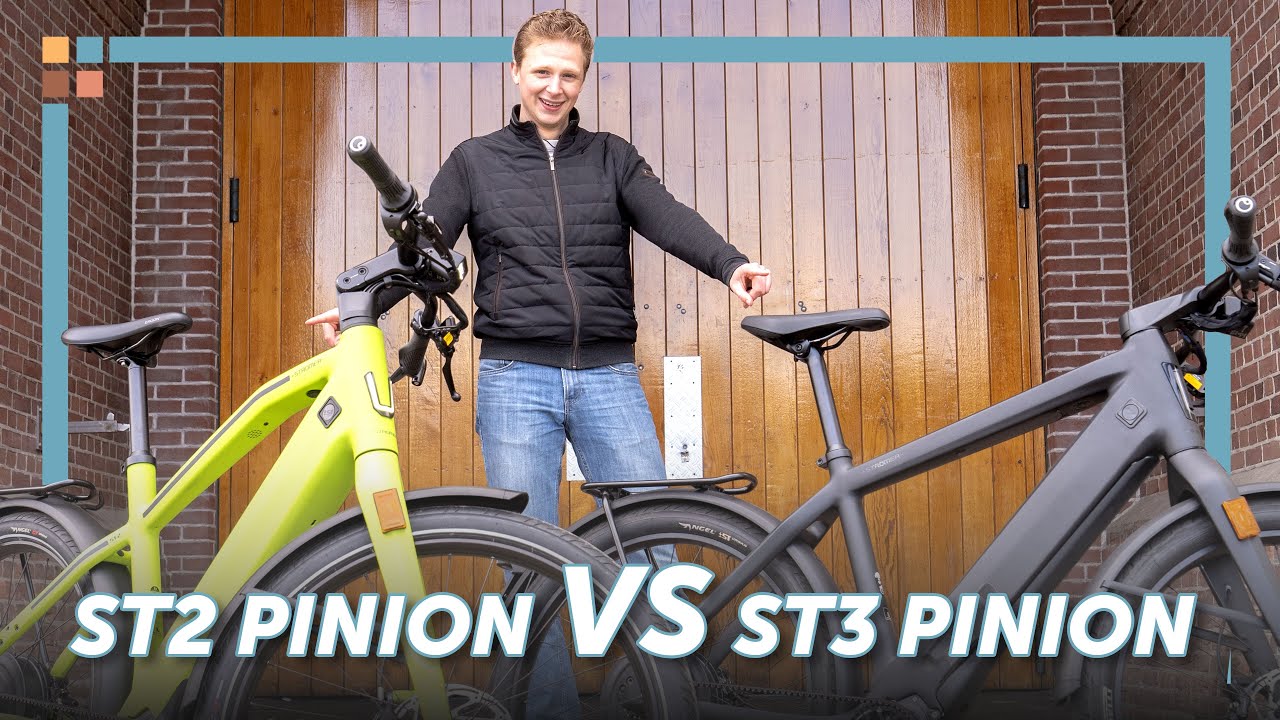 Stromer ST2 Pinion vs Stromer ST3 Pinion: De ultieme vergelijking! - YouTube