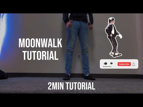 How to Moonwalk Like Michael Jackson | 2 MIN Tutorial easy - YouTube