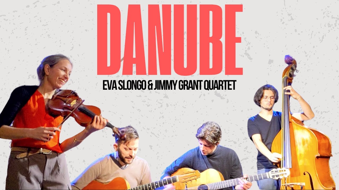 Eva Slongo & Jimmy Grant Quartet (Gypsy Jazz Manouche)- Les Flots du ...