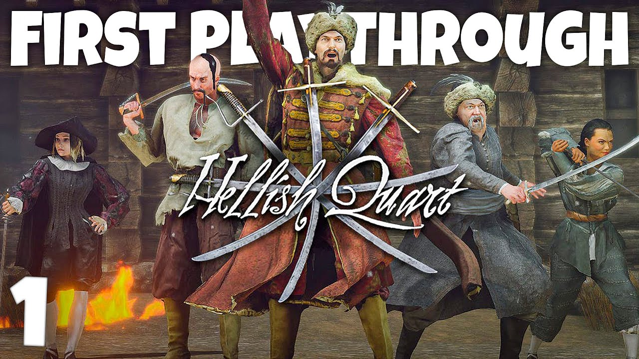 Hellish Quart - First Playthrough - Part 1 - YouTube