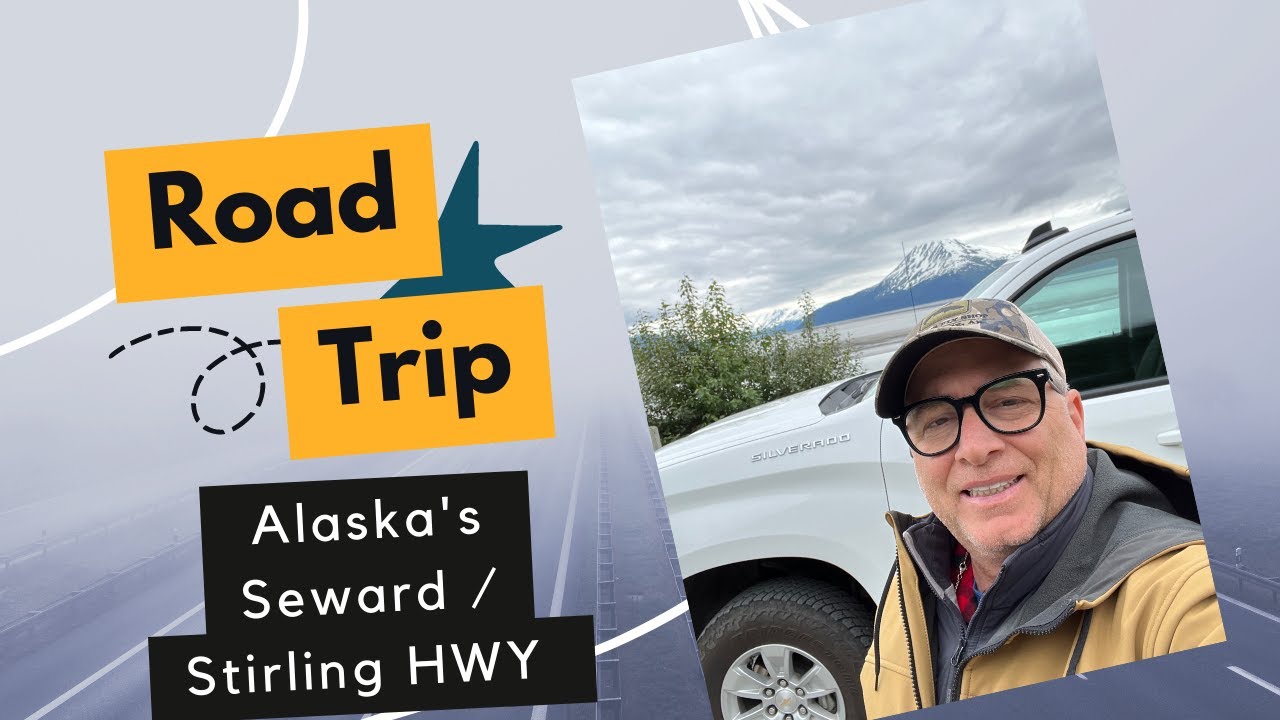 Alaska road trip on Sterling Highway - YouTube