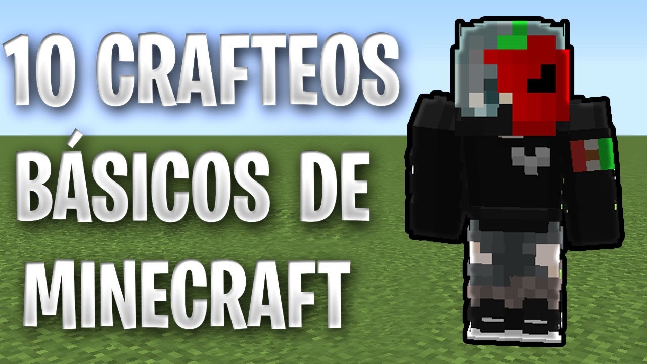 10 CRAFTEOS BÁSICOS QUE DEBES DE SABER SI ESTÁS EMPEZANDO A JUGAR MINECRAFT | zSebascraft - YouTube