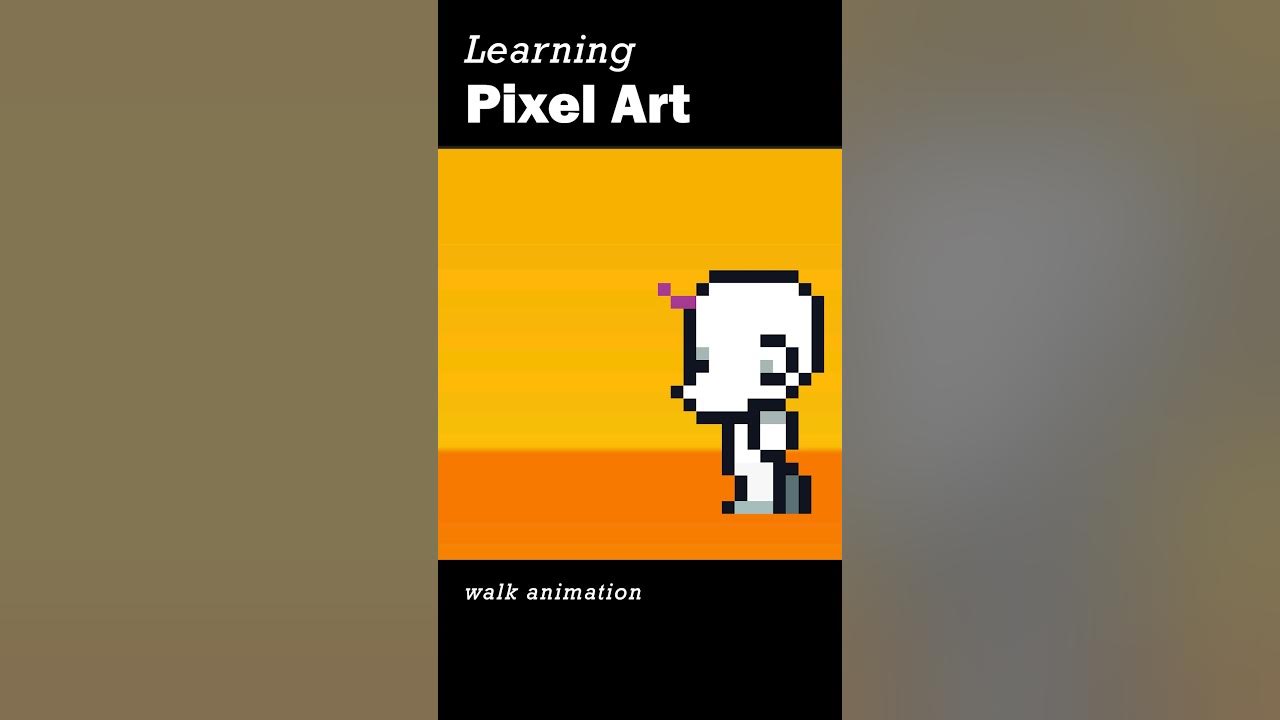 Learning Pixel Art - Walking Animation - YouTube