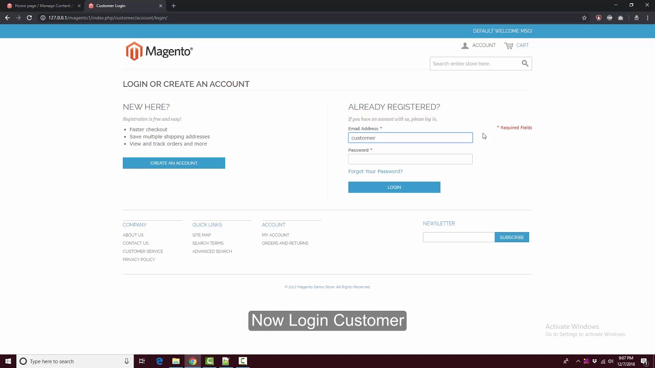 Get Customer Details Customer Id Name Email In Fronted Ktechblog Youtube