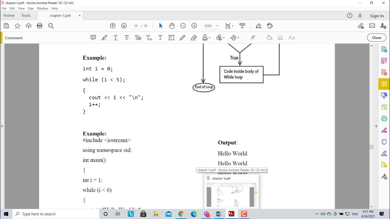 Chapter five: C++ repetition statements: while & do...while - YouTube