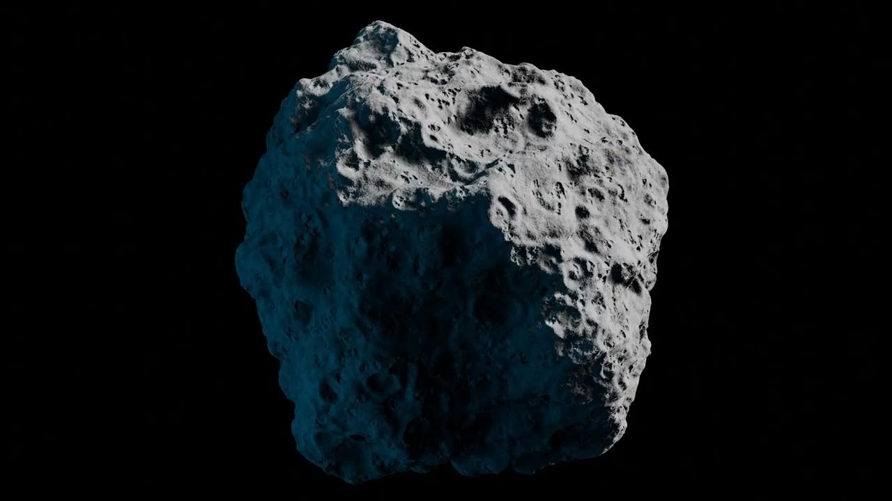 Procedural asteroid Blender - YouTube