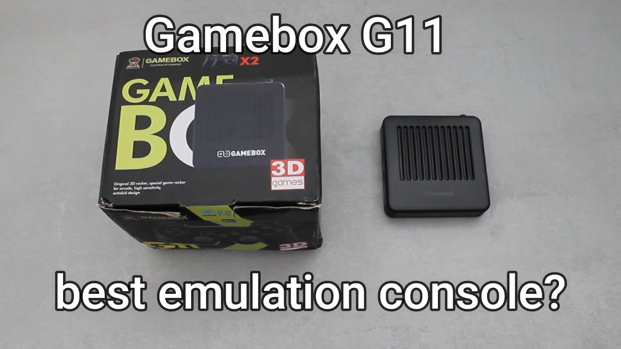 Console Gamebox G11 Long Test Gameplay - Best Console for Emulation? 🤨🤨 ...