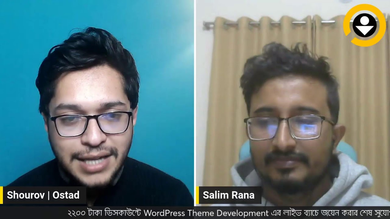 ওয়ার্ডপ্রেস থিম ডেভেলপমেন্ট নিয়ে যার যত কোয়েশ্চন | Rasel Ahmed | Salim Rana - YouTube