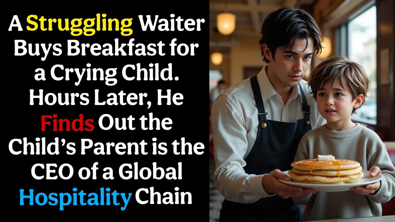 Broke Waiter Buys Breakfast For a Hungry kid—hours later, he learns the ...