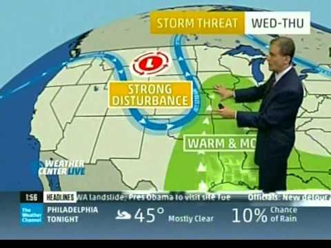 Dave Schwartz returns to the Weather Channel for the first time in ...