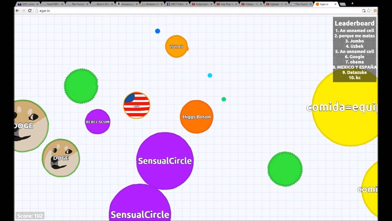 Agar io #1: Get Big! - YouTube