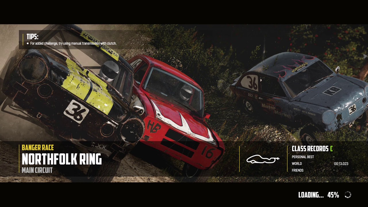 Wreckfest Folk Racing Championship completed - YouTube