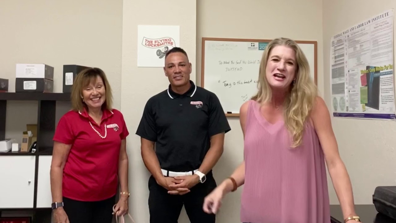 The Flying Locksmith - YouTube