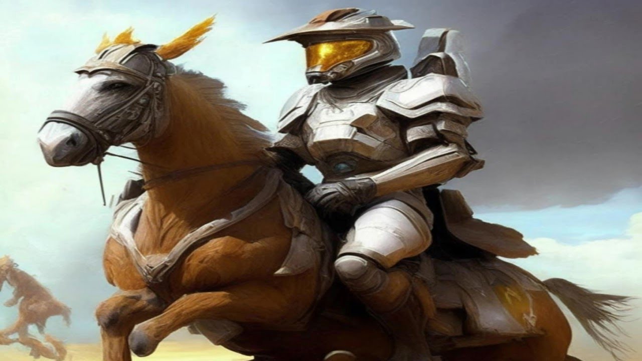 Master Chief teaches you how to ride a horse (AI Voice) - YouTube