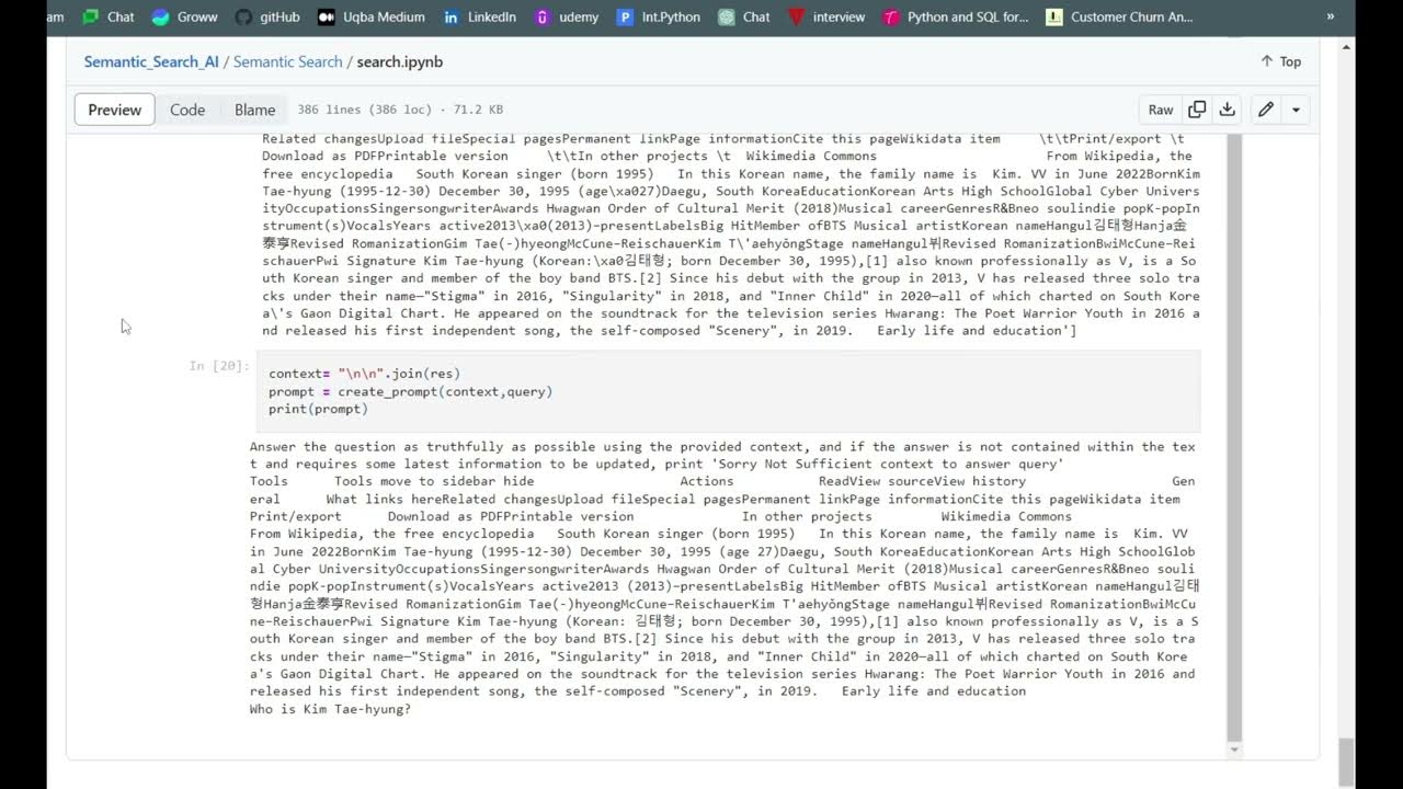 Mercor AI Semantic Search Project - YouTube